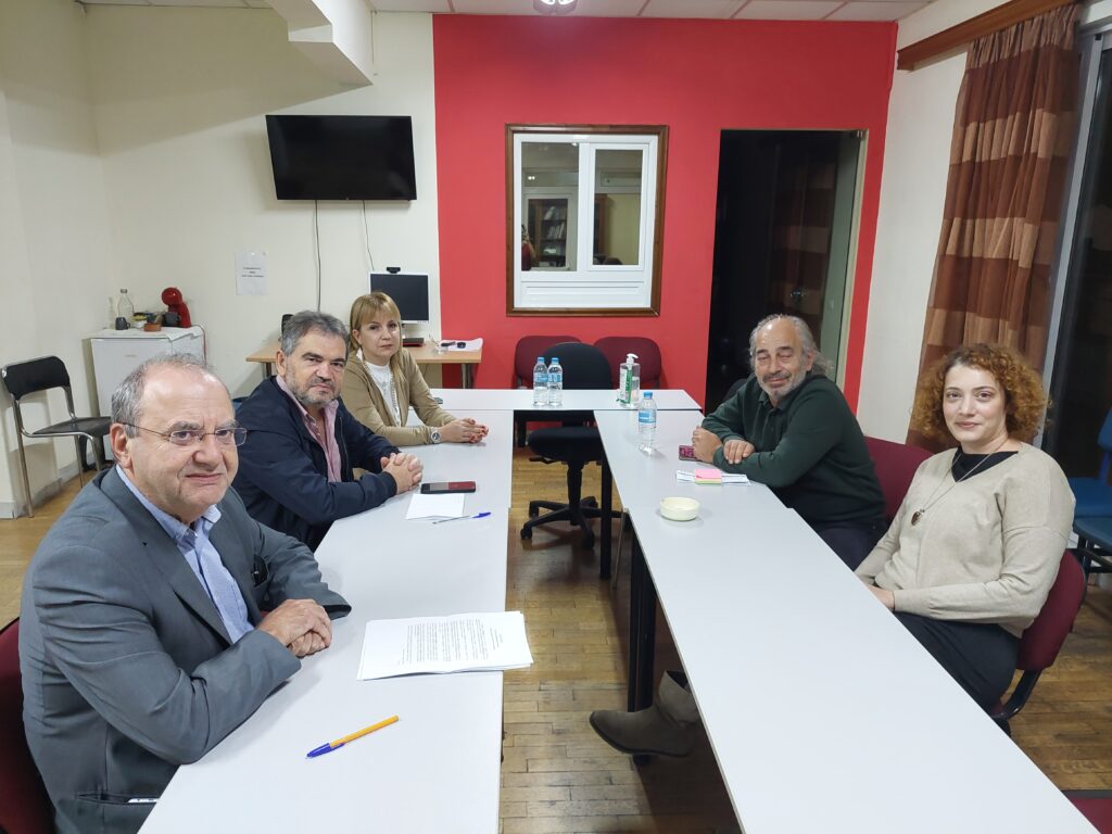 Συνάντηση γραμματέων της ΛΑΙΚΗΣ ΕΝΟΤΗΤΑΣ ΑΝΥΠΟΤΑΚΤΗΣ ΑΡΙΣΤΕΡΑΣ με την ...