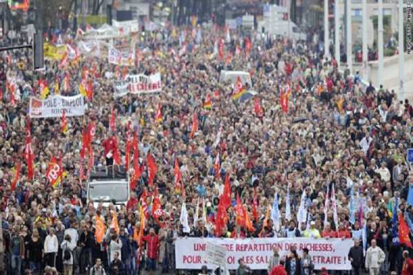 Συγκέντρωση αλληλεγγύης στον αγώνα του Γαλλικού λαού Δευτέρα 27/3, 19. ...